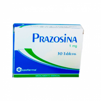 Prazosina 1mg X 30 Tabletas Expofarma - Reg. San: Invima 2016m-0011070-r1